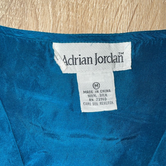 Adrian Jordan | Intimates & Sleepwear | Vintage Adrian Jordan Blue 0 ...